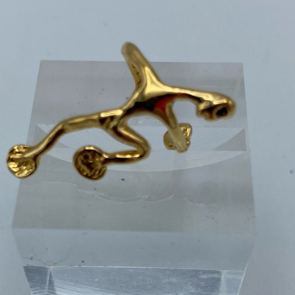 Jewelry | Nwot Alien 925 Silver Gold Tone Adjustable Ear Cuff ...